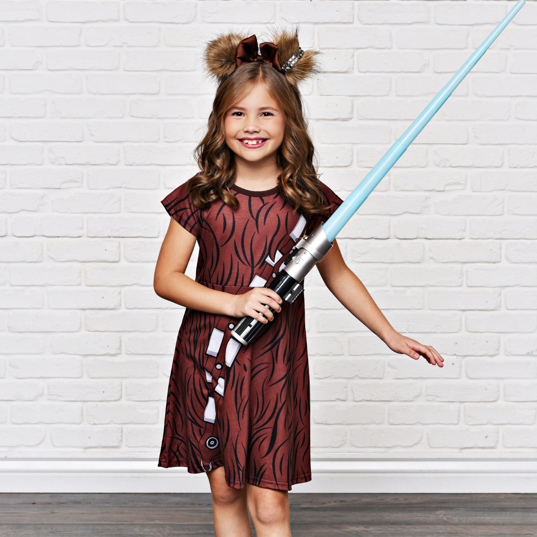 Wookie Dress - Girls Dress Up | Presley Couture